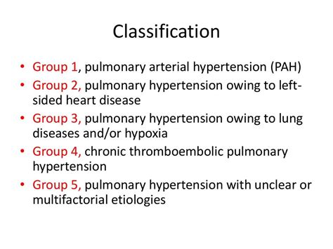 Pulmonary Hypertension Ppt Free Download