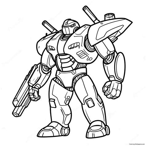 Striker Eureka Pacific Rim Coloring Page 52413 41452