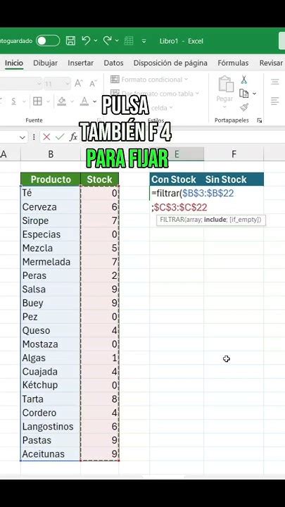control de stocks en excel superexcel youtube