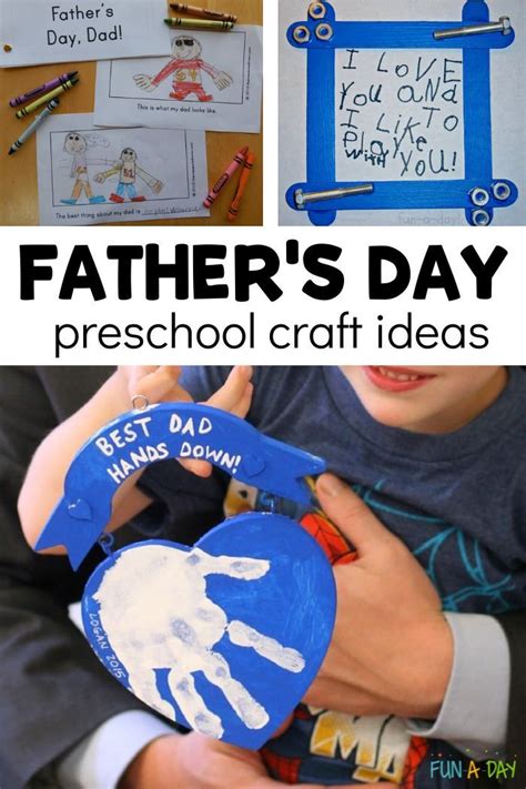 Homemade Fathers Day Ts From Preschoolers Fathers Day Crafts