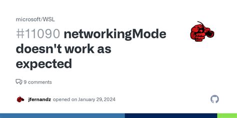 Networkingmodemirrored Doesnt Work As Expected · Issue 11090
