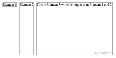 تعیین حداقل ارتفاع المان در Css ویژگی Min Height تک دیک