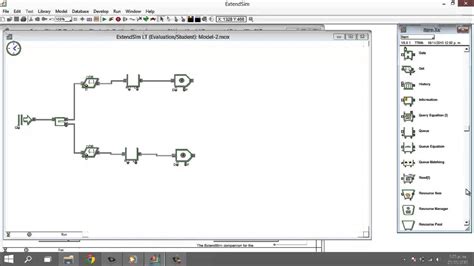 tutorial extendsim 8 youtube