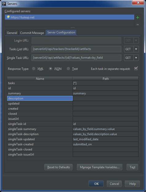 JetBrains IDE Integration Tuleap Latest Version Documentation