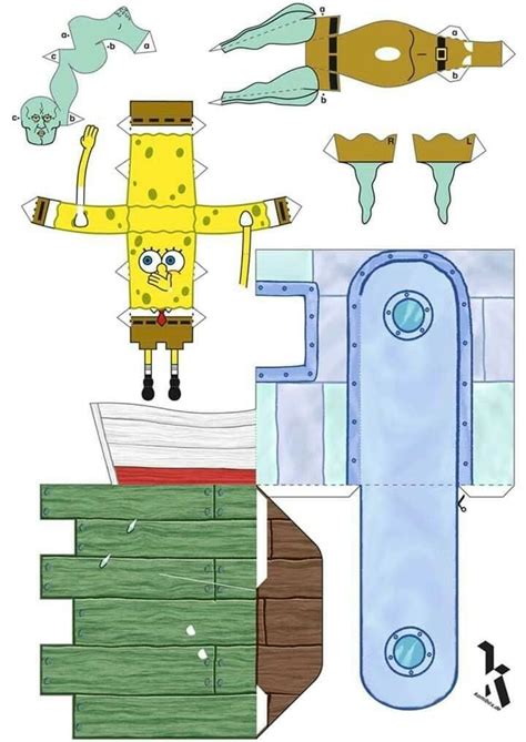 Pin De Michell Rodriguez En Bob Manualidades De Cartón Para Niños