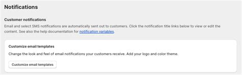 Shopify Order Confirmation Templates