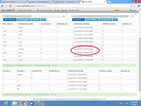 sql server sql query to be in single title with but multiple result