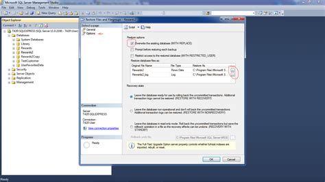 sql server — sql server express内でデータベースをコピーしますか？