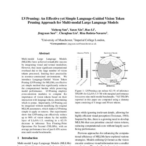 Lvpruning An Effective Yet Simple Language Guided Vision Token Pruning