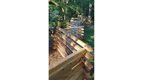 cedar stack rails unscarfed western red cedar cedar red cedar