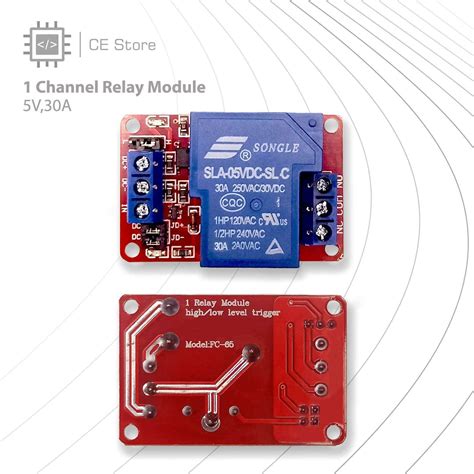 Channel Relay Module V A CE Store