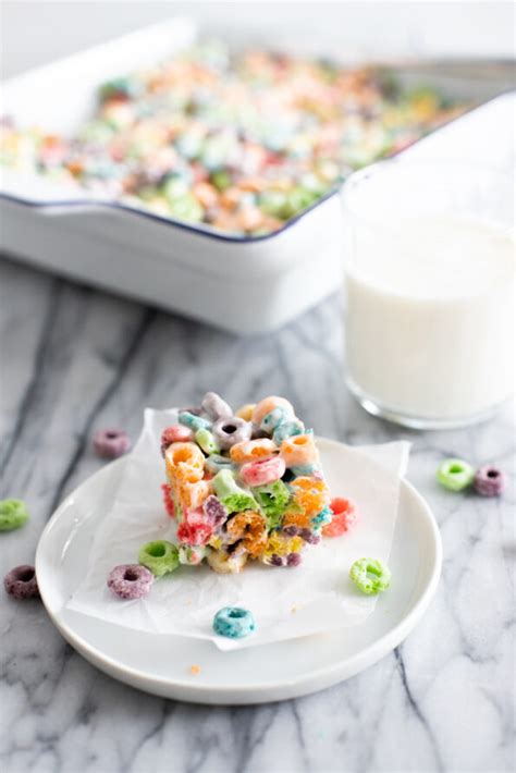 3 Ingredient Easy Fruit Loop Bars Recipe My Everyday Table
