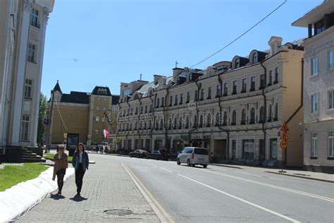 May 2019. Moscow. Photos Walk on Ostozhenka. Editorial Stock Photo ...