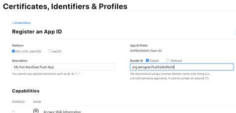 ios variant · unifiedpush server