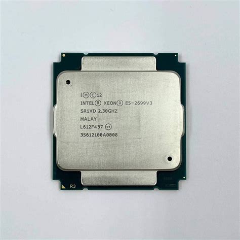 Amazon.com: Intel Xeon E5-2699V3 18 Cores 2.3GHz 45MB 9.6 GT/s 145W LGA ...