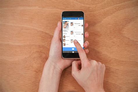 Chat Application Interface In 3d Composite Image Photo Background And