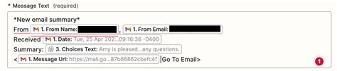 generate email summaries with ai zapier