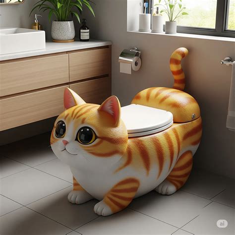 Cute Cat Toilets Redefining Comfort And Hygiene For Modern Feline Living