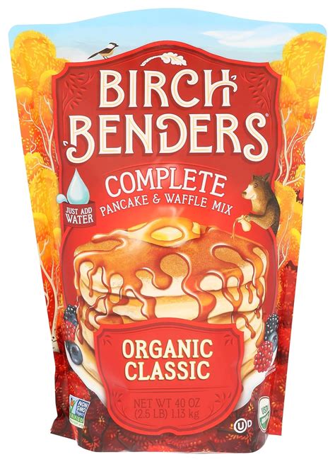 Birch Benders Organic Classic Pancake And Waffle Mix 40 Oz