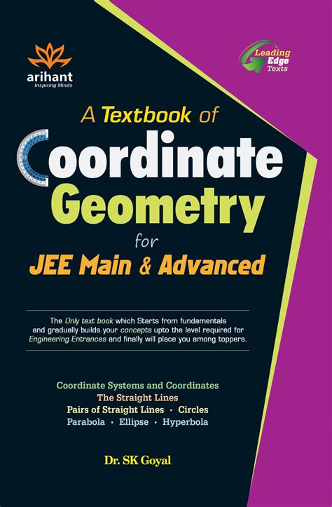 A Textbook Of Coordinate Geometry For Jee Main And Advanced B012 English