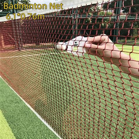 [fast Delivery] 6 1mx0 76m Badminton Net Original Professional Standard Badminton Net Outdoor