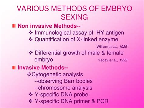 Ppt Embryo Sexing In Farm Animals Powerpoint Presentation Free