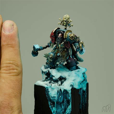 Space Wolve Captain In Terminator Armour R Warhammer40k