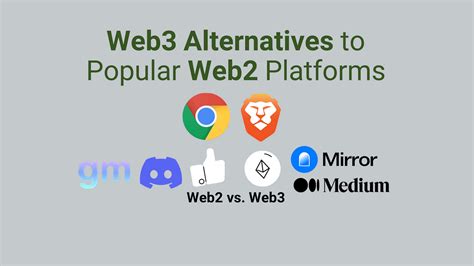 Web3 Alternatives To Popular Web2 Platforms Bitium Blog