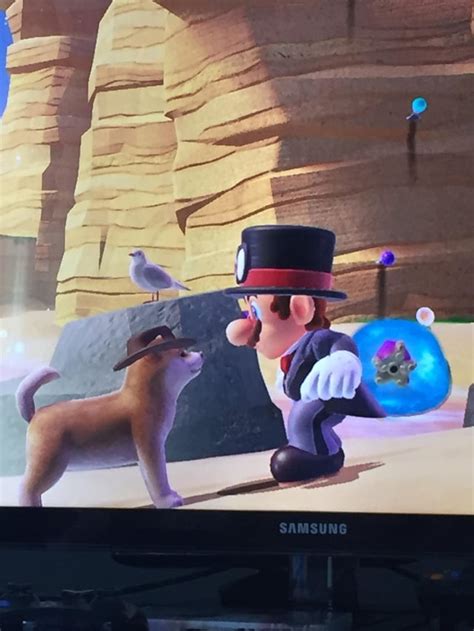 Staring Contest Mario