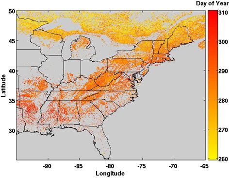 Monitoring Temporal And Spatial Variations Of Vegetation Phenology From
