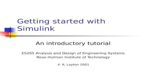 Ppt Lab02 Simulink Tutorial Dokumentips