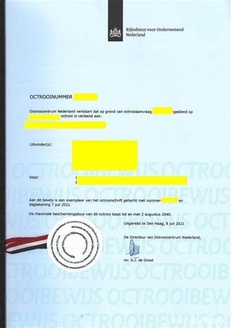 荷兰发明专利的申请流程及申请费用为多少？ 知乎