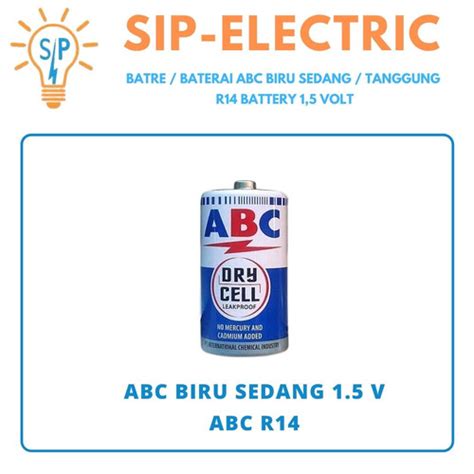 Jual Batre Baterai Abc Biru Sedang Tanggung R Battery Volt Kota Bandung Sip