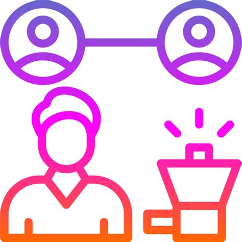 Public Relation Generic Gradient Icon