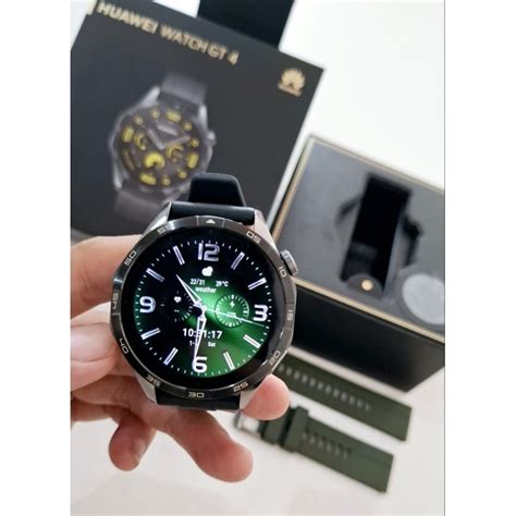 Jual Huawei Watch Gt Mm Black Mulus Fullset Garansi On Smartwatch Shopee Indonesia