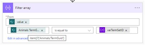 Filter Term Store Managed Metadata Taxonomy In Power Automate