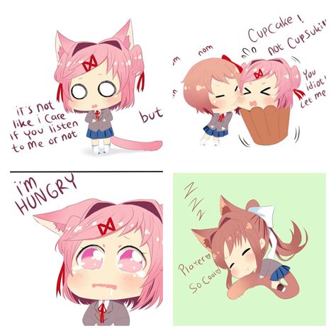 Chibi 2 By Angon Doki Doki Literature Club Know Your Meme
