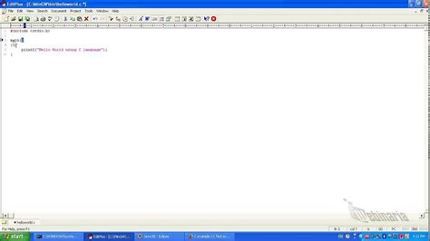 C First Program Youtube