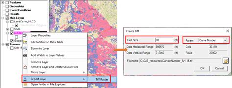 Create A Curve Number Raster File From Infiltration Layer In Ras Mapper Rashmscom