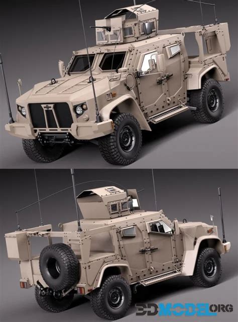 3d Model Oshkosh Jltv 2014