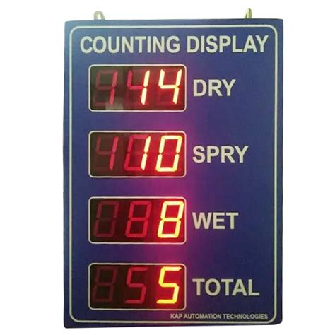 Digital Counting Display Unit Dimension Lwh As Per Available Millimeter Mm At Best Price