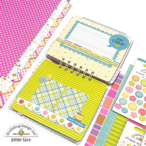 Doodlebug Design Cute Mini Albums Doodlebug Design Crafty