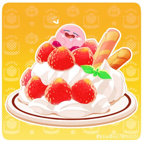Kashiwa Ksw Mochi Kirby Kirby S Dream Buffet Kirby Series Nintendo Blush Stickers