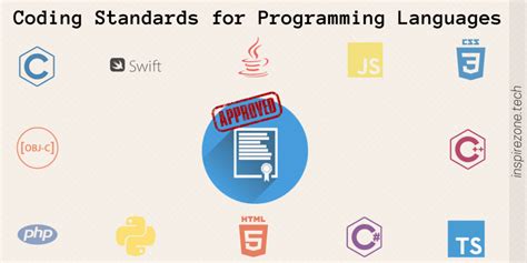programming languages and their coding standards