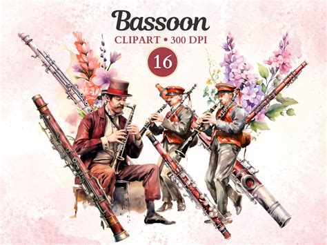 Bassoon Clipart Bassoon Png Wind Instrument Musical Instrument