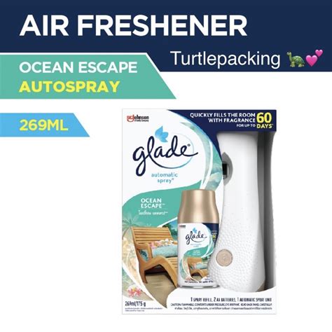 Glade Automatic Spray Freshener เกลด เครื่องพ่นสเปรย์ปรับอากาศอัตโนมัติ กลิ่น โอเชียน Ocean 🌸🤭💕
