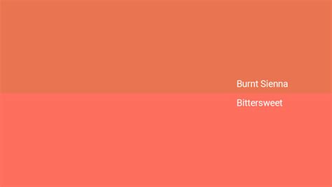 Burnt Sienna Color Combinations Hex Code Shutterstock