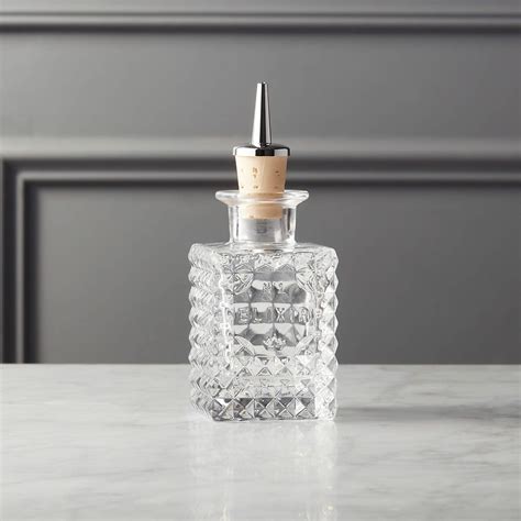 Potion Glass Elixir Bottle Reviews Cb2