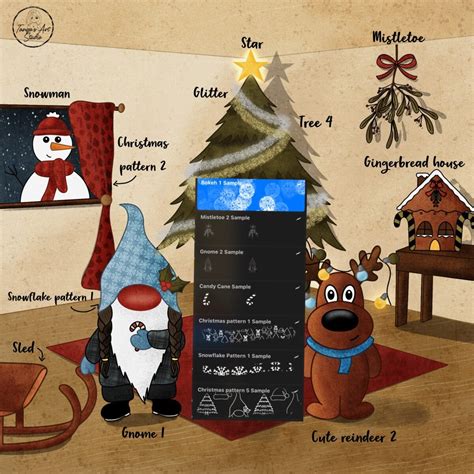 Free Christmas Sample Brush Set For Procreate Librium Free Christmas Sample Brush Set For Procreate Librium