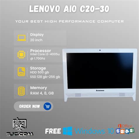 Jual Pc Al In One Lenovo Murah Shopee Indonesia